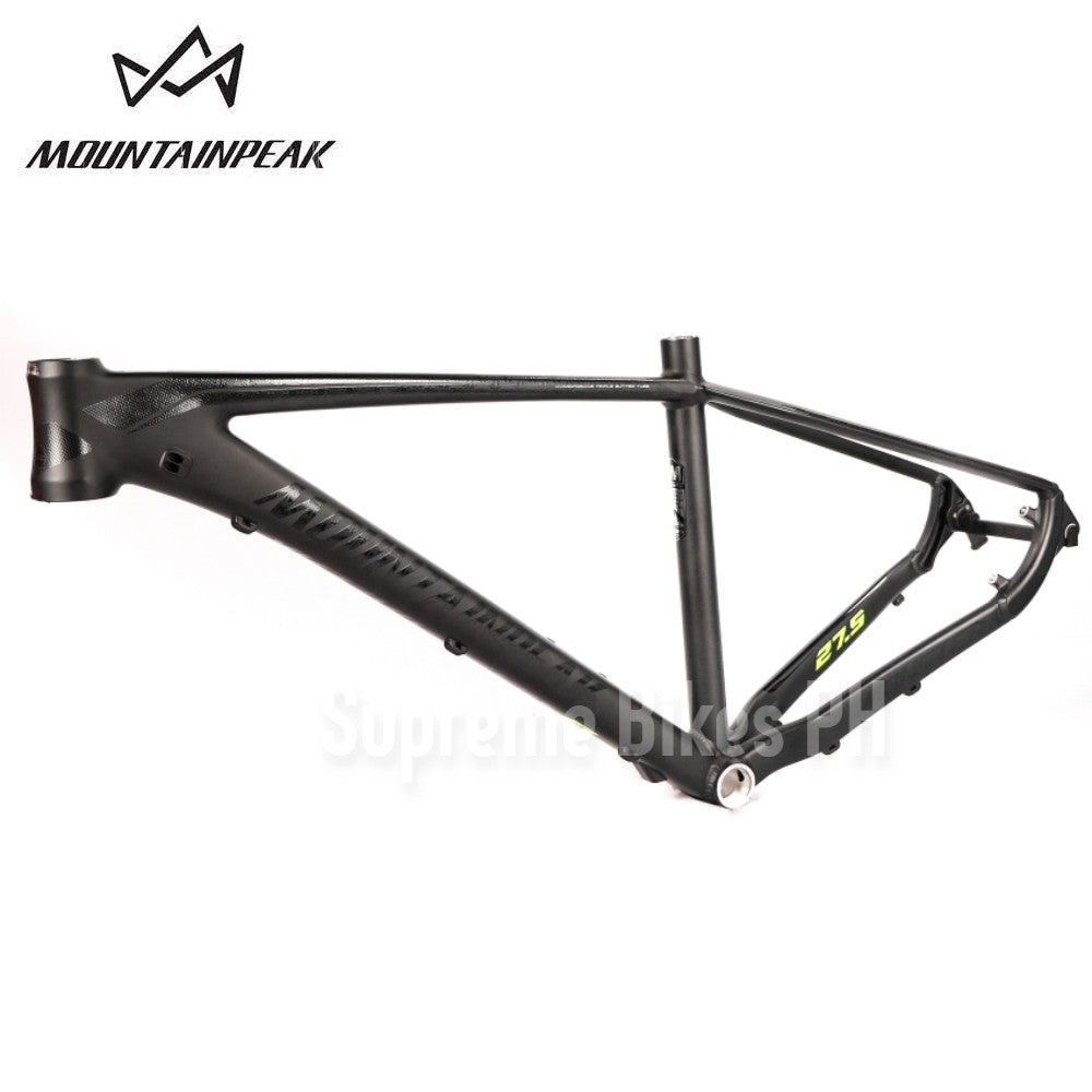 Mountainpeak Monster MTB Bike Frame Aluminum Alloy 27.5 - Black/Neon ...