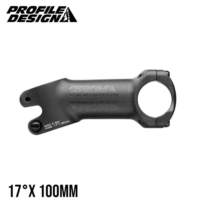 Profile Design 1/Seventeen Stem - Black – Supreme Bikes PH