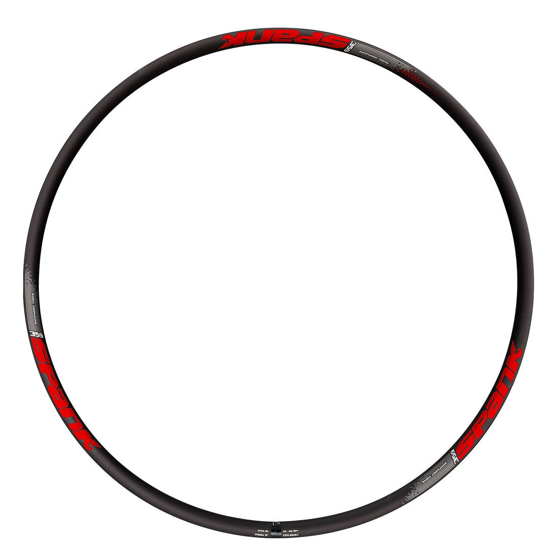 Spank 359 Vibrocore Bike Rim 27.5 - Black/Red – Supreme Bikes PH
