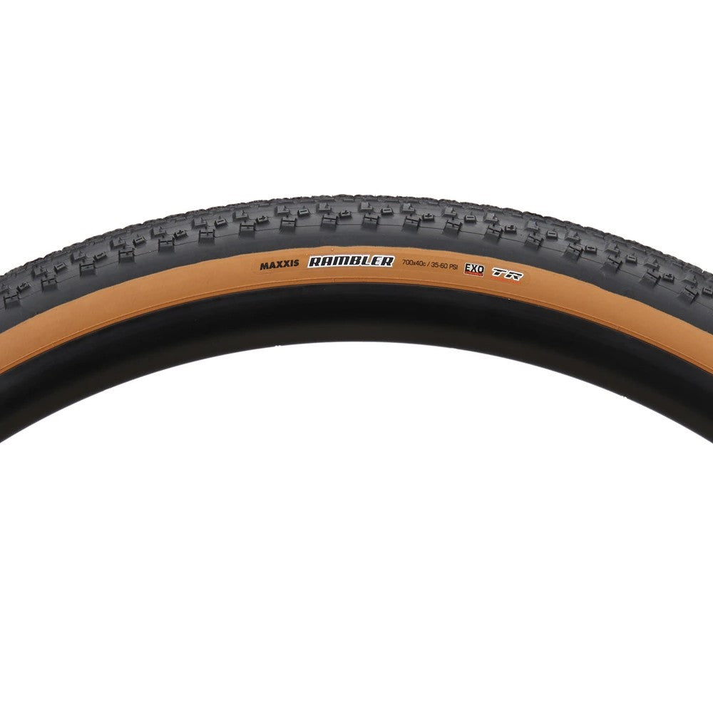 Maxxis Rambler Gravel Tire 700c EXO Tubeless Ready - Tan – Supreme Bikes PH